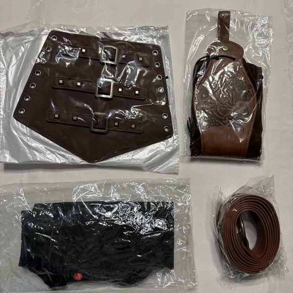 Suhine | Other | Renaissance Accessories 5 Piece Bundle Faux Leather ...